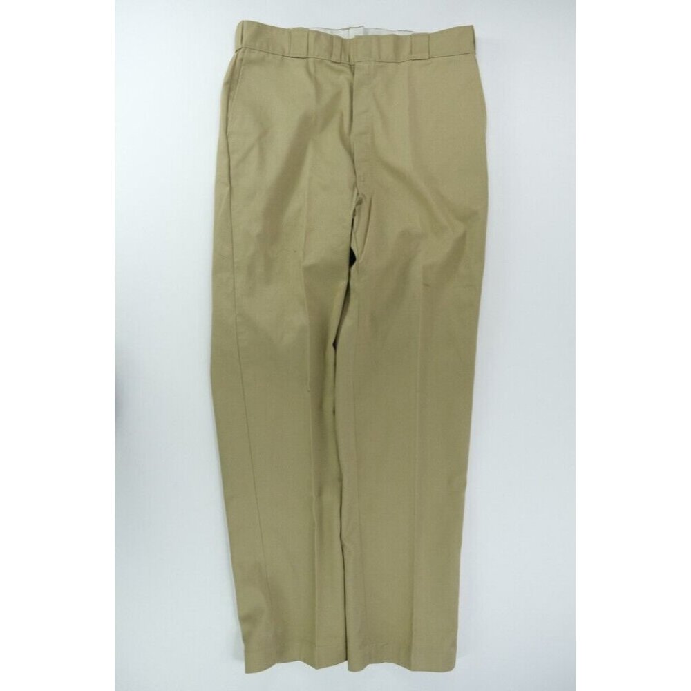 Vintage Dickies Shape Set Stain Release Twill Work Pa… - Gem